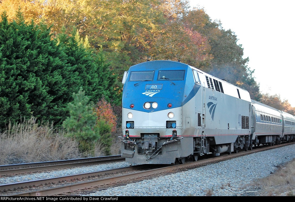 Northeast regional Train 195